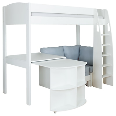Stompa Uno S Plus High-Sleeper Bed with Pull-Out Desk and Chair Bed ...