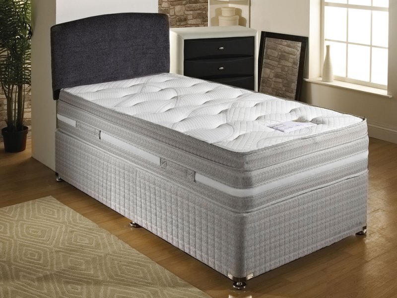 Dura Panache 3ft Single Divan Bed - MySmallSpace UK