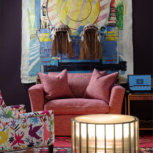 Cadogan, Custom Snuggler, Custom Sofa - Andrew Martin - MySmallSpace UK