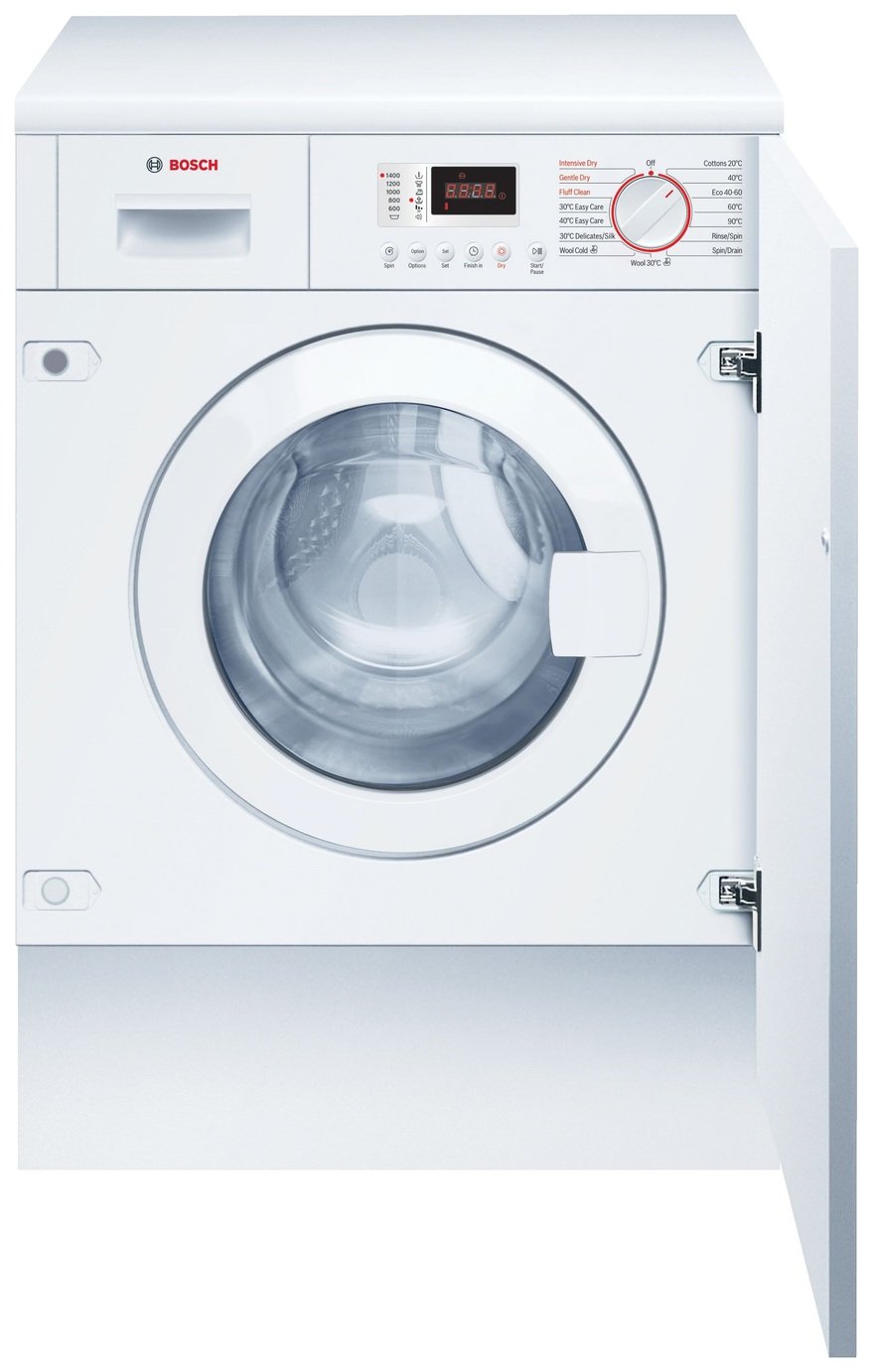 Bosch WKD28352GB 7KG/4KG 1400 Integrated Washer Dryer White ...