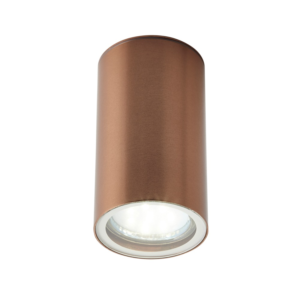 Jared Outdoor Porch Ceiling Light, Copper - MySmallSpace UK
