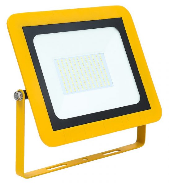 Slimline 100w, 110v LED Flood Light For Site Lighting - MySmallSpace UK