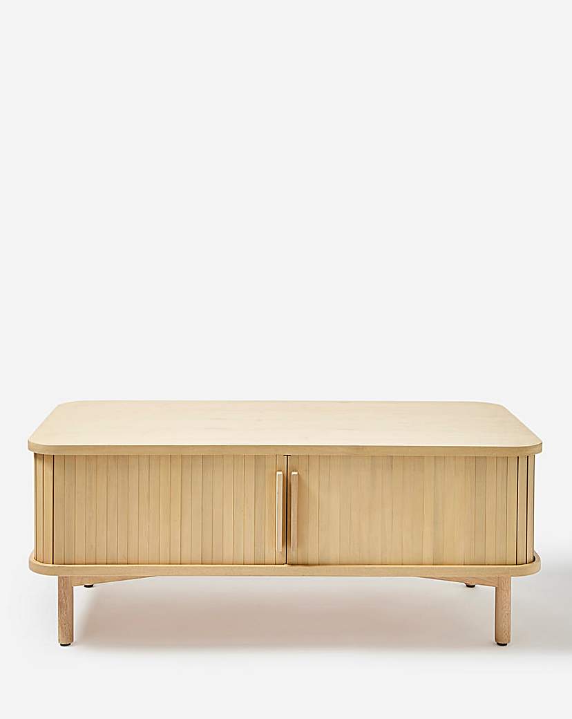 Wren Tambour Coffee Table - MySmallSpace UK